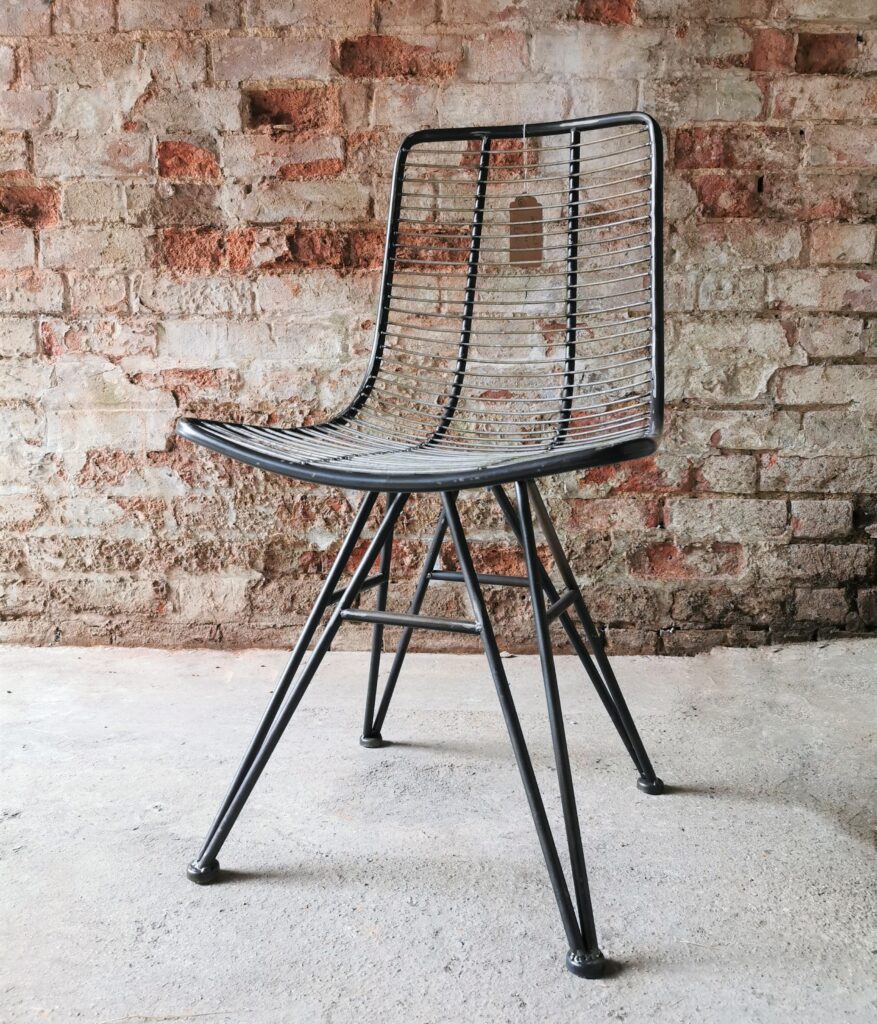 Pair of Steel Framed Chairs - Cambrewood