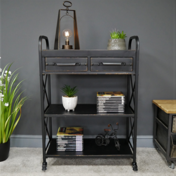 IN STOCK: Bakers Trolley Shelf - Cambrewood