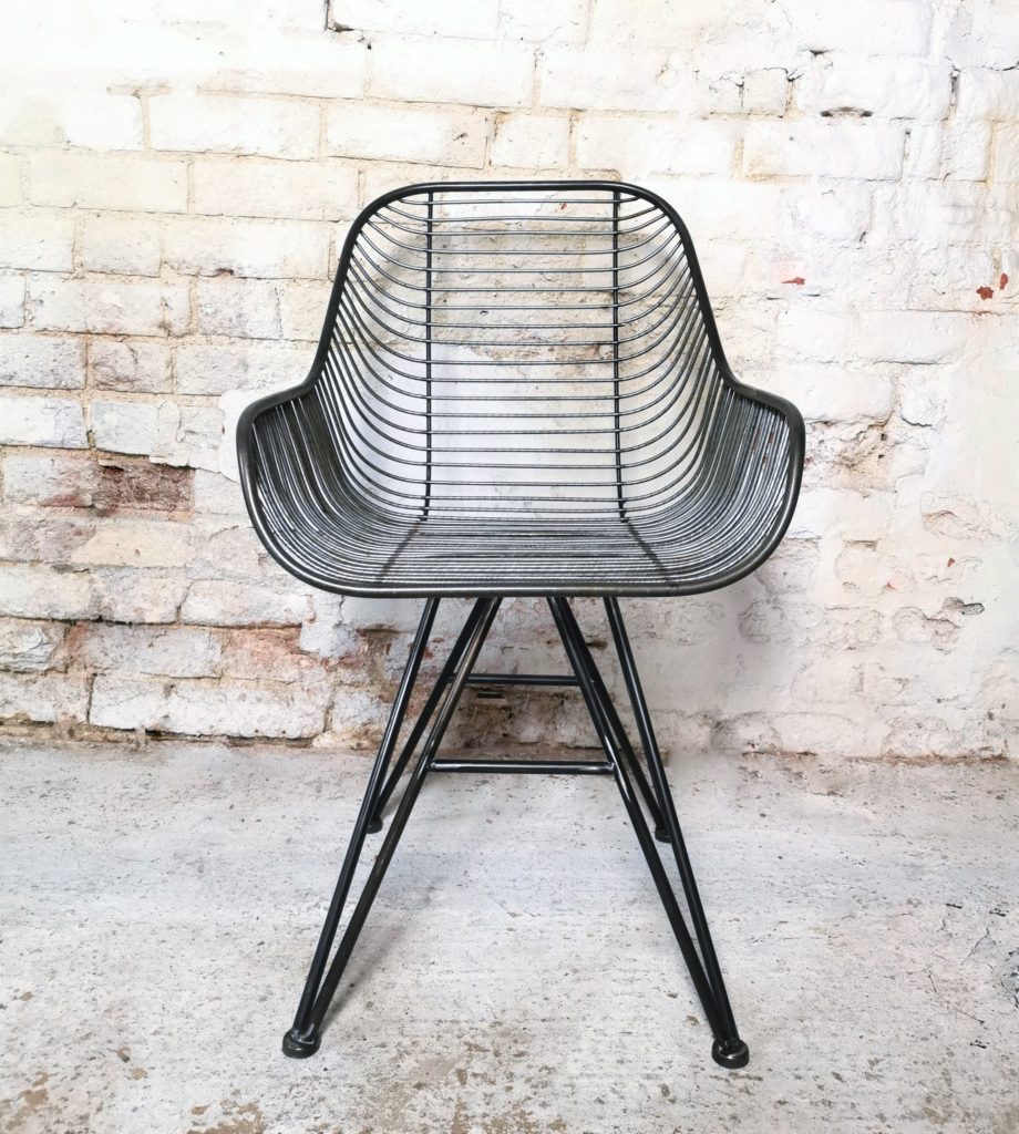 Pair of Steel Framed Carver Chairs - Cambrewood